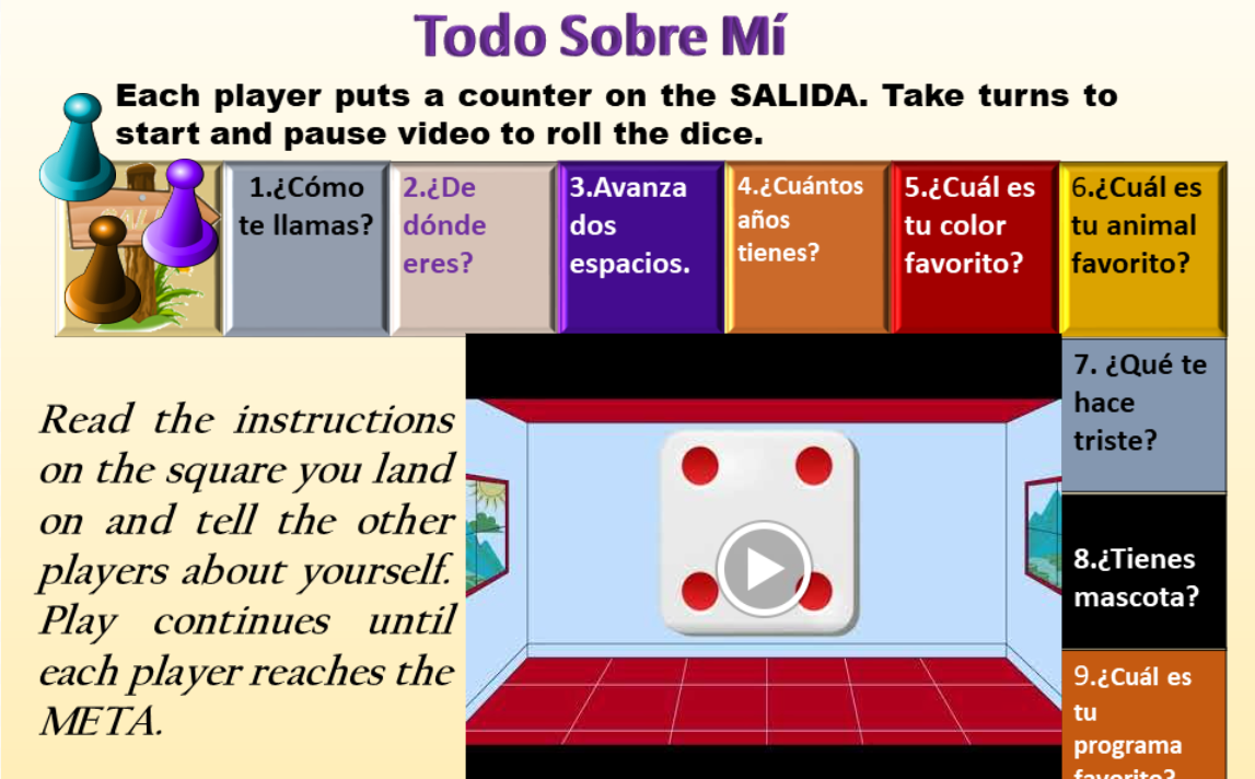 Getting To Know You In Spanish Mi Clase Divertida